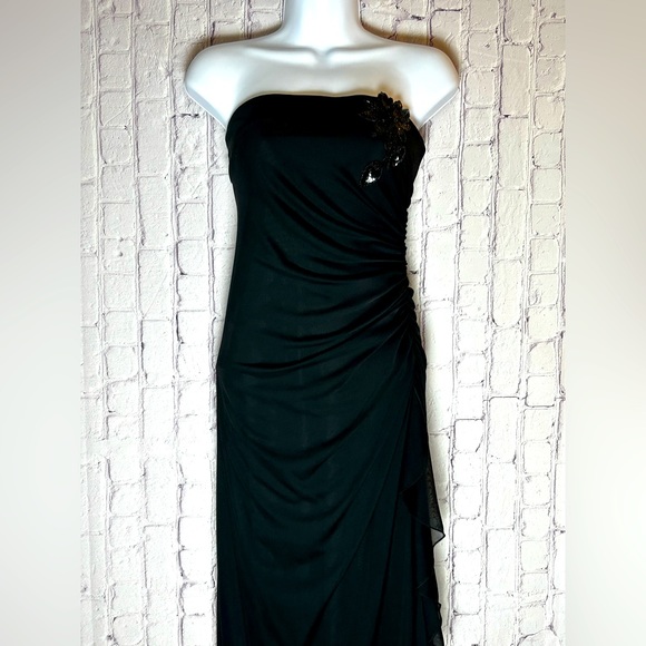 City Triangles | Dresses | City Triangles Black Off The Shoulder Long ...